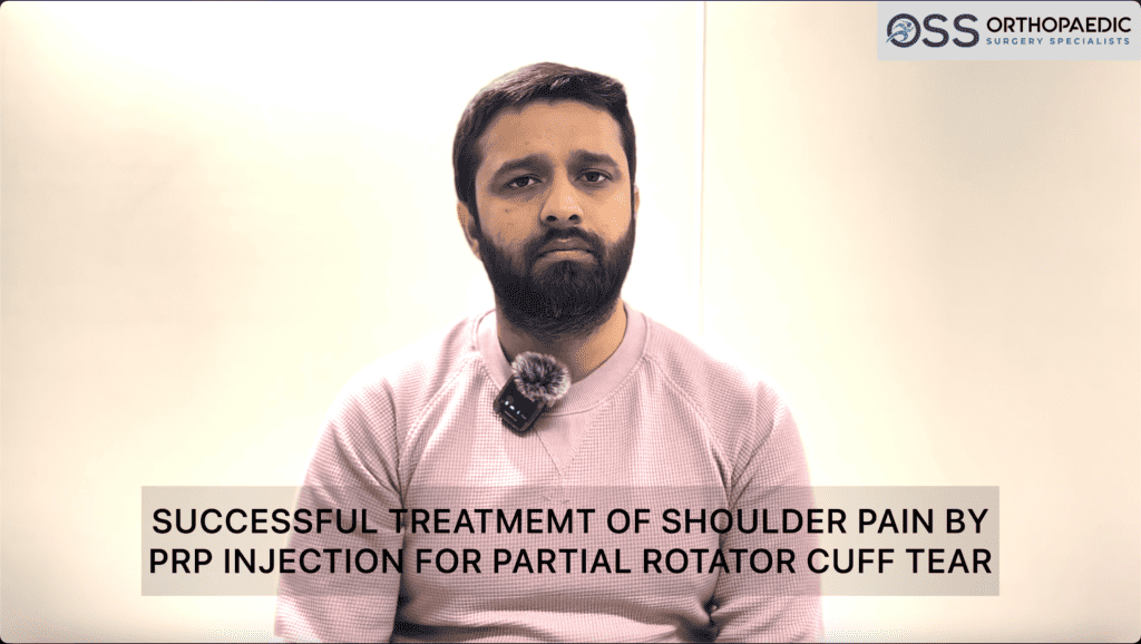 Mr Agrawal's Story| PRP Injection For Partial Rotator Cuff Tear - Dr ...